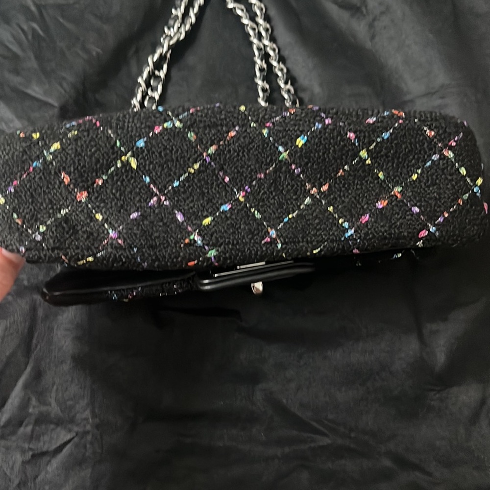 Karl Lagerfeld Rainbow Stitched Purse - Gem